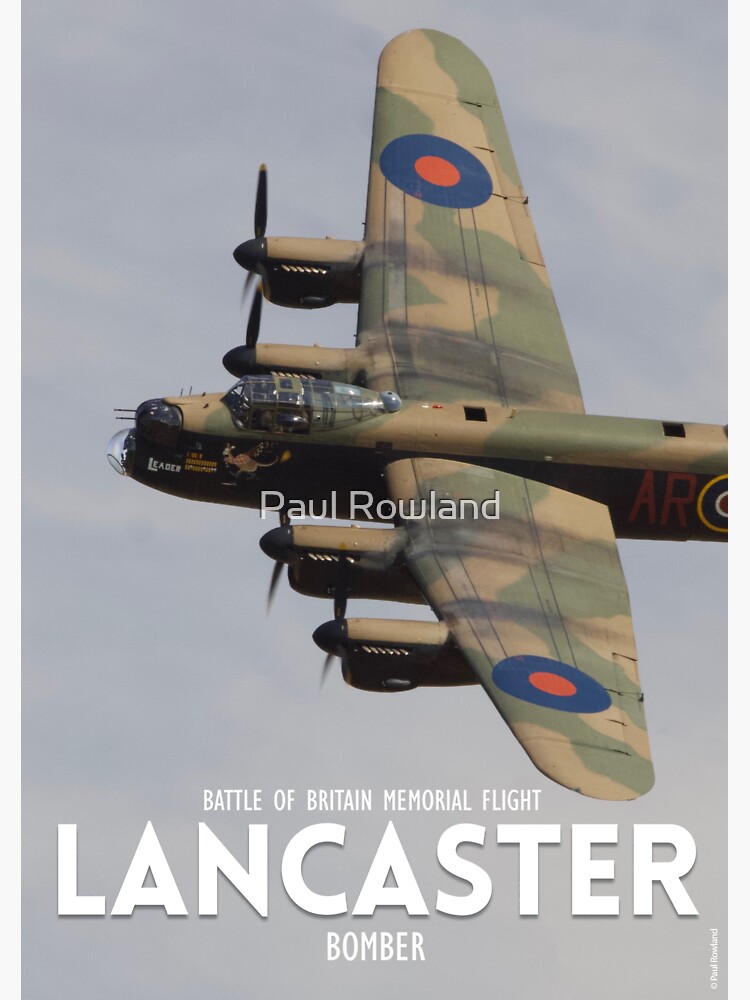 "WW2 RAF Avro Lancaster from the Battle of Britain Memorial Flight ...