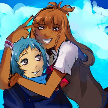 "Fuuka and Natsuki" Sticker for Sale by renren5 | Redbubble