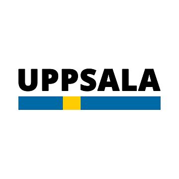 "Uppsala Sweden Flag" Sticker for Sale by lukassfr | Redbubble