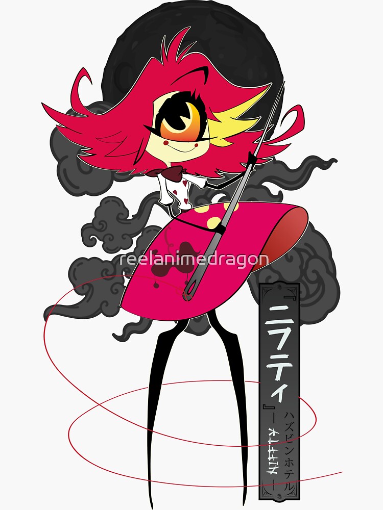 "Hazbin Hotel - Niffty" Sticker for Sale by reelanimedragon | Redbubble