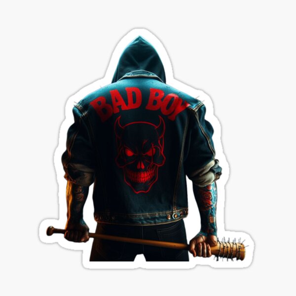 "Bad boy" Sticker for Sale by Kasta1989 | Redbubble
