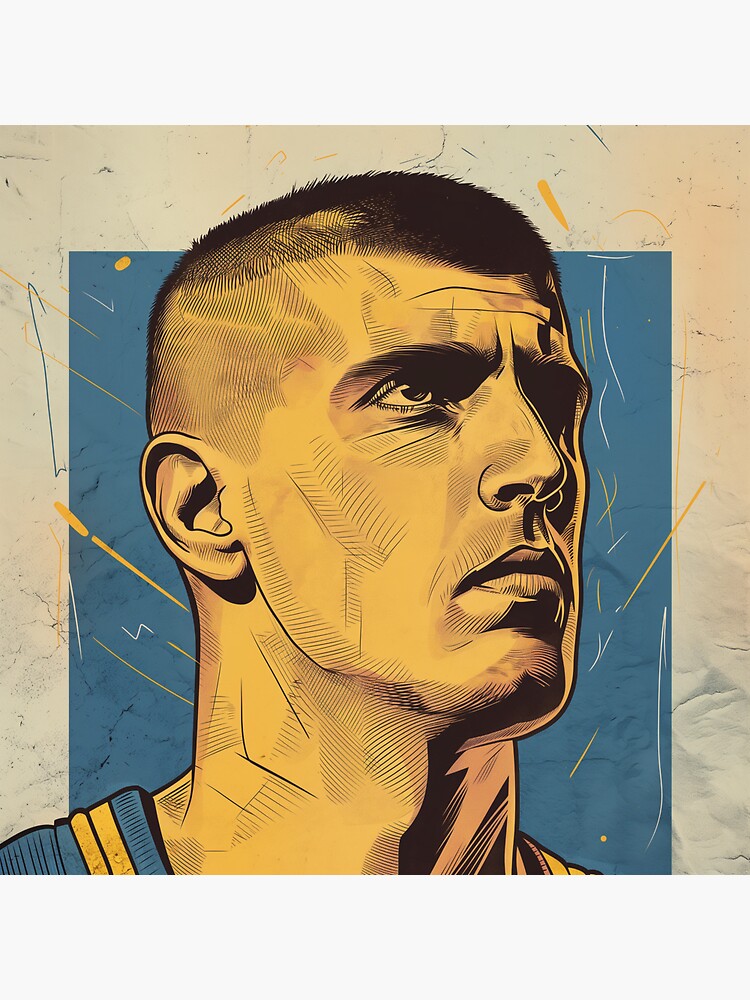 "Nikola Jokic" Sticker for Sale by AnnoyingCreator | Redbubble