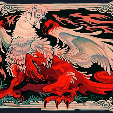 "chimera falin" Canvas Print for Sale by lemonween | Redbubble