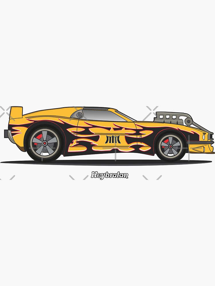 "HW Acceleracers Rivited Vector Art" Sticker for Sale by Heybratan ...