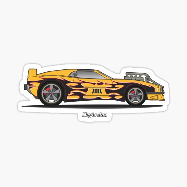 "HW Acceleracers Rivited Vector Art" Sticker for Sale by Heybratan ...