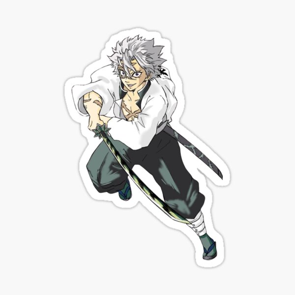 "sanemi wind hashira " Sticker for Sale by arichmStudopm | Redbubble