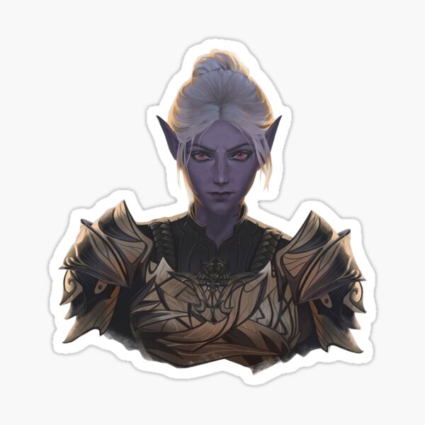 "minthara armor" Sticker for Sale by Ricegftz | Redbubble