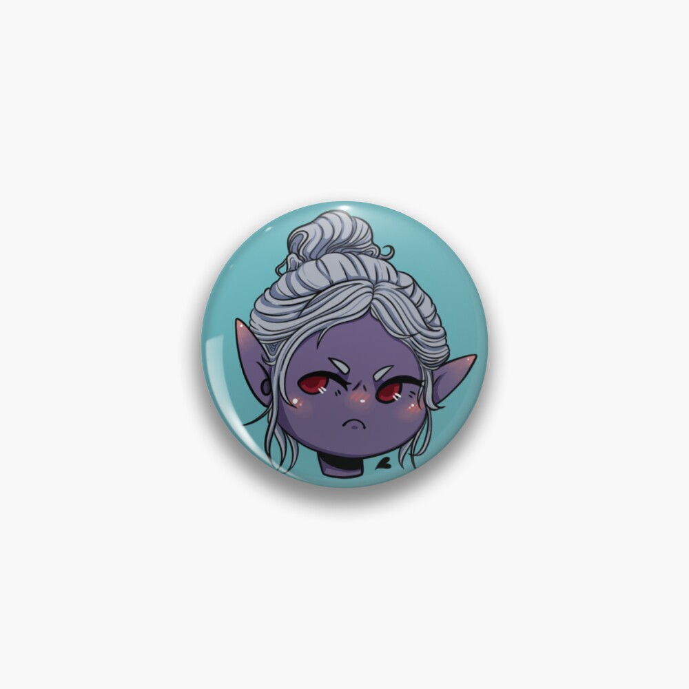 "Minthara Chibi" Sticker for Sale by blue-tiefling- | Redbubble
