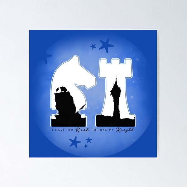 "KNIGHT ROOK" Poster by EnchantedSwans | Redbubble