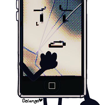 "Mephone 3GS" Sticker for Sale by delangodesigns | Redbubble