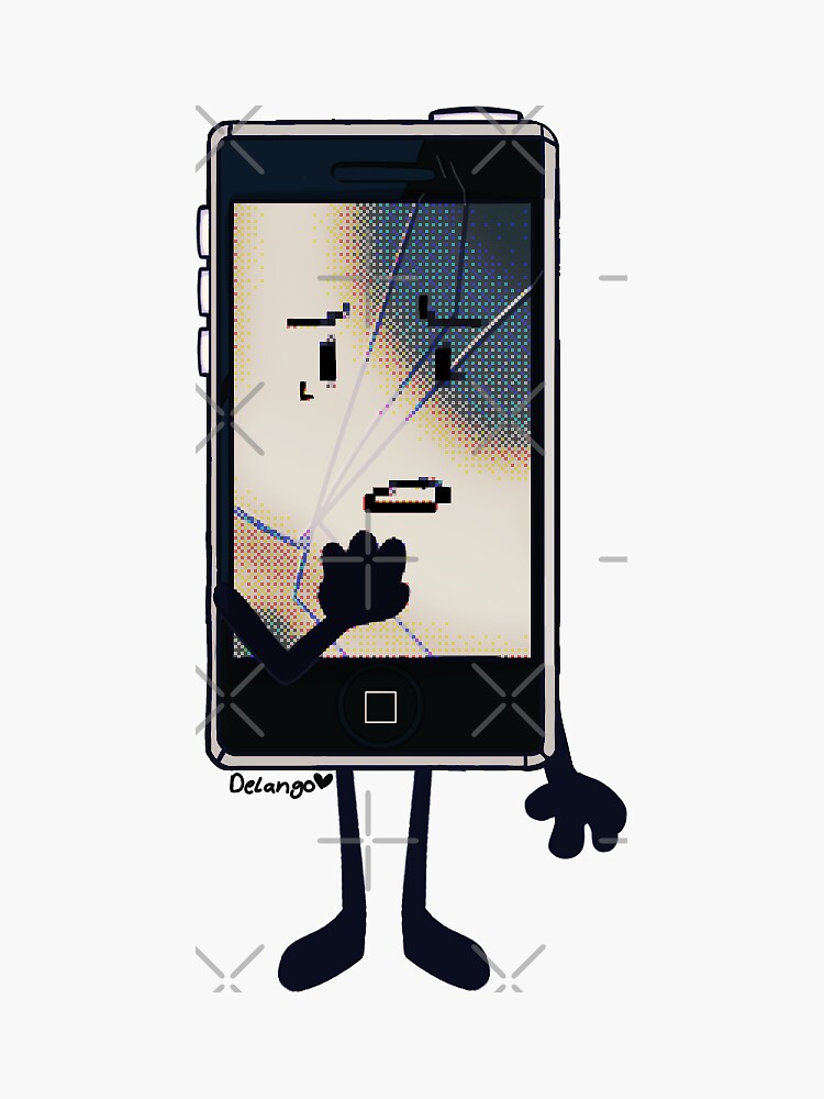 "Mephone 3GS" Sticker for Sale by delangodesigns | Redbubble