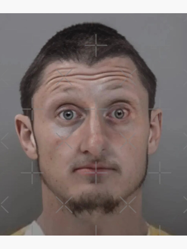 "Daniel Larson Mugshot 1" Sticker for Sale by onisam | Redbubble