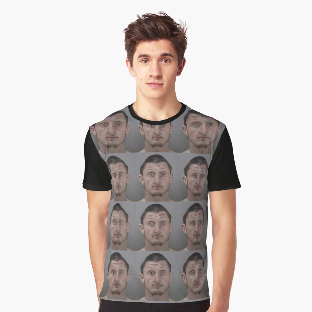 "Daniel Larson Mugshot 1" Sticker for Sale by onisam | Redbubble