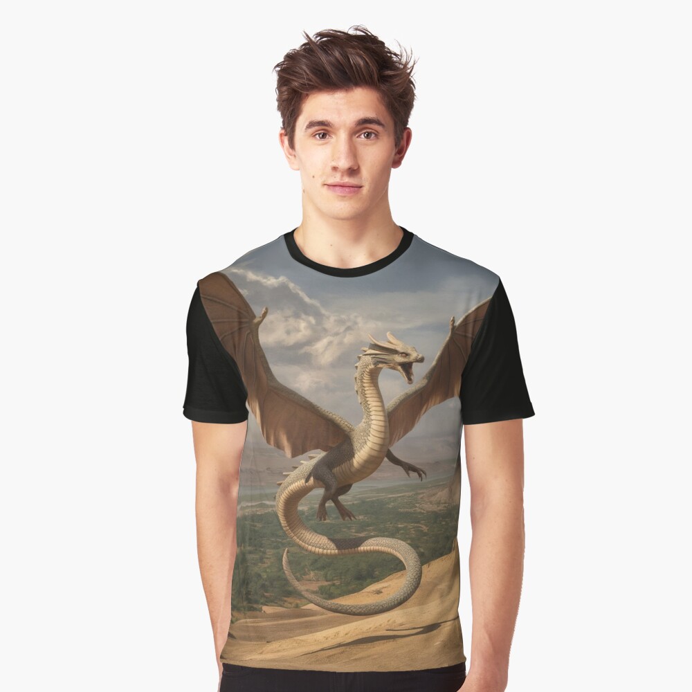 "Mythology in Egypt of titan dragon Akhekh flying" Sticker by Titan33 ...