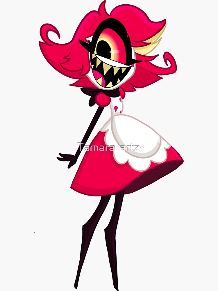 "Hazbin Hotel Nifty " Sticker for Sale by Tamara-artz- | Redbubble