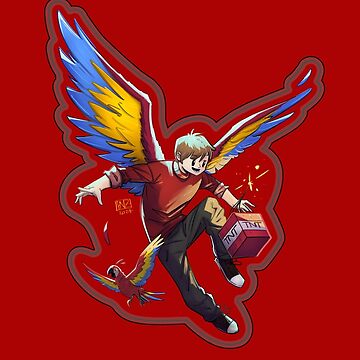 "Grian" Sticker for Sale by PenzyArtStudio | Redbubble