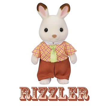 "bunny rabbit rizzler" Sticker for Sale by pandasaviors | Redbubble