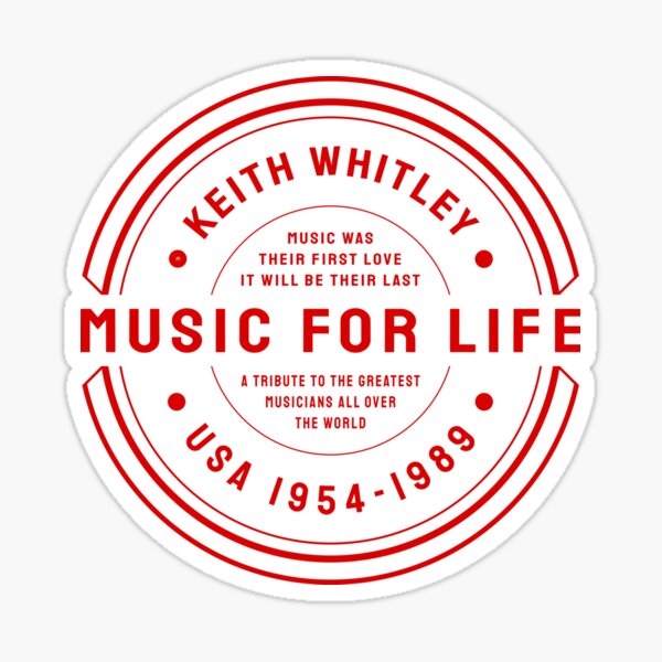"Keith Whitley USA 1954 1989 Music D28" Sticker for Sale by ...