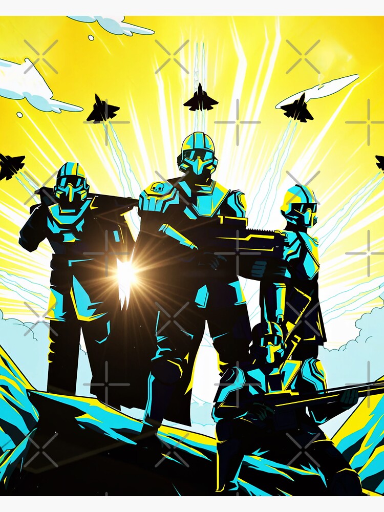 "helldivers 2 video game, helldivers II BOOOOOM" Sticker for Sale by SteveShop68 | Redbubble