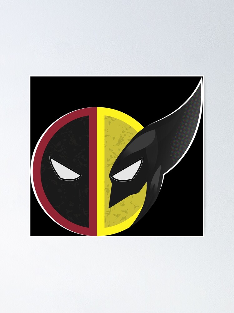 "Deaddpool and Wolvierine Brand New Logo Design" Poster for Sale by ...