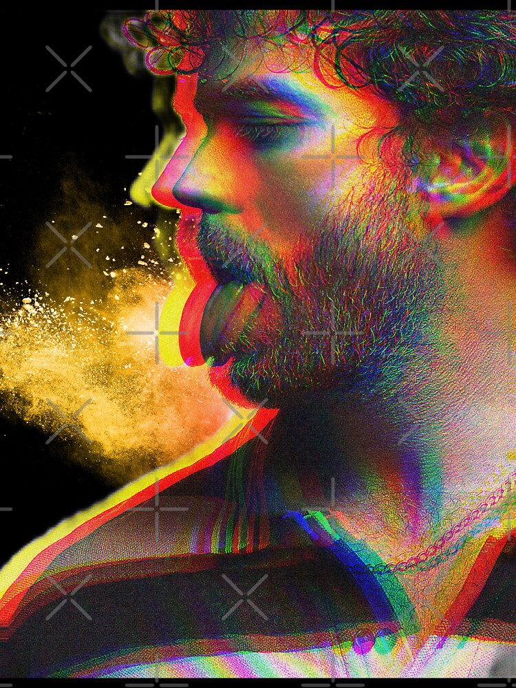 "Jamie dornan tongue " Sticker for Sale by BLKREBELART | Redbubble