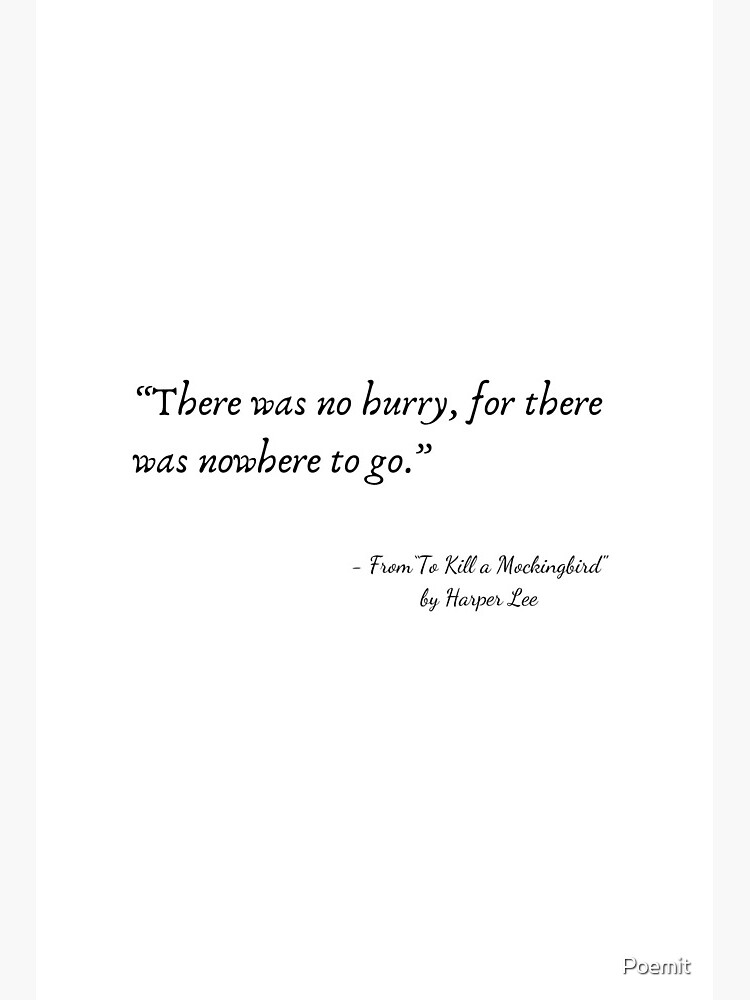 To Kill A Mockingbird Book Quotes