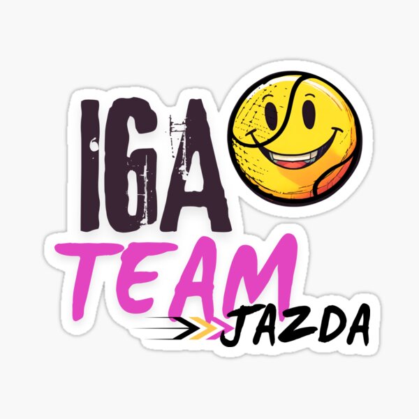 "Iga team." Sticker for Sale by ConradoBullhead | Redbubble