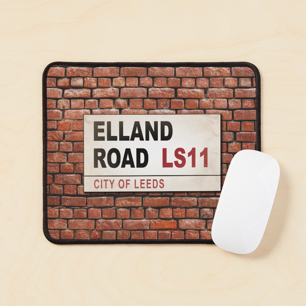 "Elland Road Street Sign" Sticker for Sale by rogue-design | Redbubble