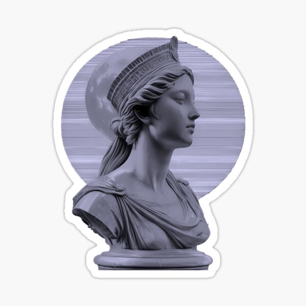 "Statue Of Artemis" Sticker for Sale by BladVrt | Redbubble