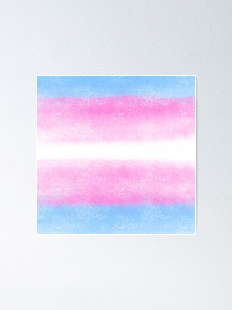 "Transgender Pride Flag" Poster by starwhale97 | Redbubble