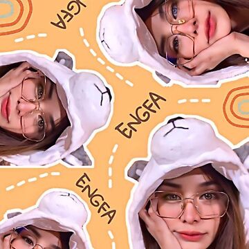 "Englot Thai GL Engfa Waraha Thailand Beauty Queen" Sticker for Sale by ...