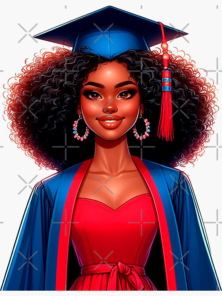 "Graduation Black Woman, Graduating Girl, Highschool Graduate, College ...