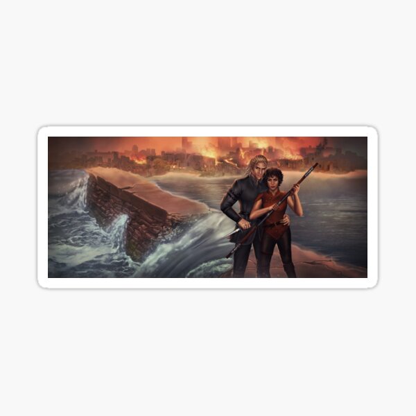 "The Inadequate Heir Cover " Sticker for Sale by danielleljensen ...