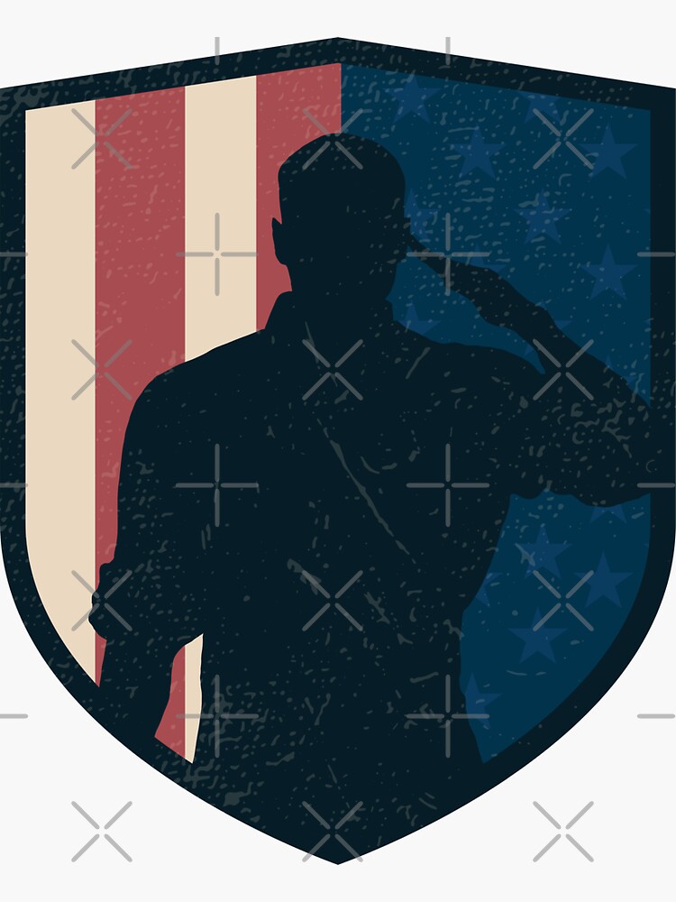 "Soldier Shield" Sticker for Sale by MRSales | Redbubble