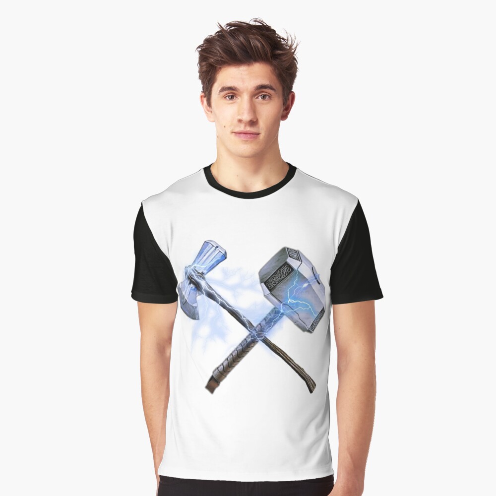 "Stormbreaker & Mjolnir" Sticker for Sale by finallyawake | Redbubble