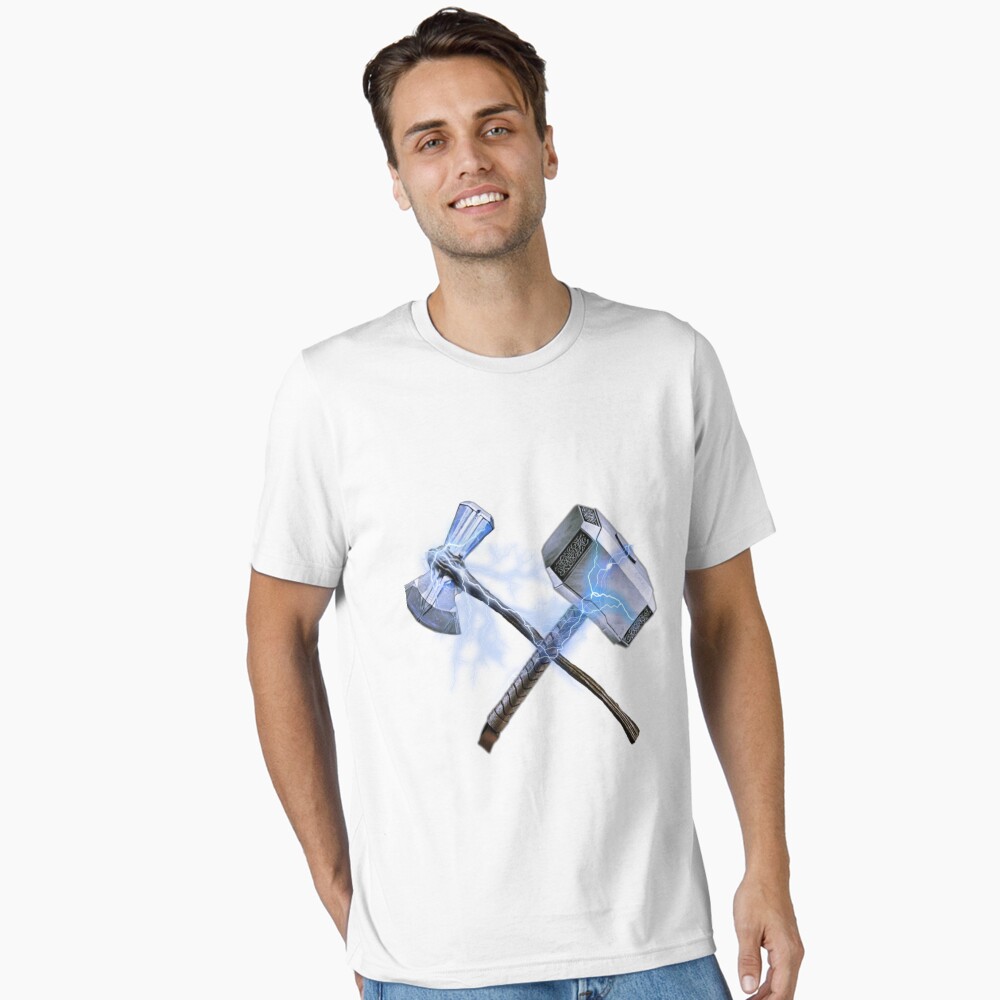 "Stormbreaker & Mjolnir" Sticker for Sale by finallyawake | Redbubble