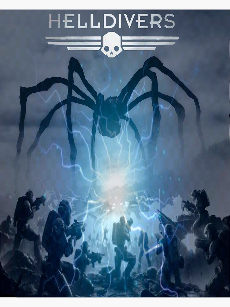 "helldivers" Poster for Sale by ismael mendes | Redbubble