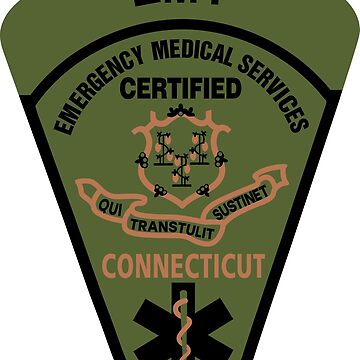 "CT EMS EMT Patch Subdued!" Sticker for Sale by SeanC898 | Redbubble