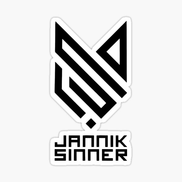 "Sinner's Slice: Jannik Sinner Tennis Poster" Sticker for Sale by ...