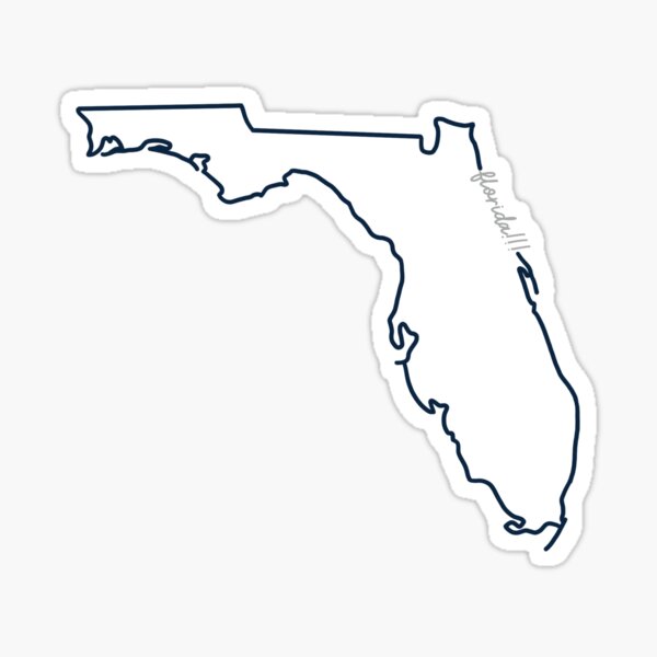 "florida!!! (UNF’s Version)" Sticker for Sale by Alexa Jeanette | Redbubble