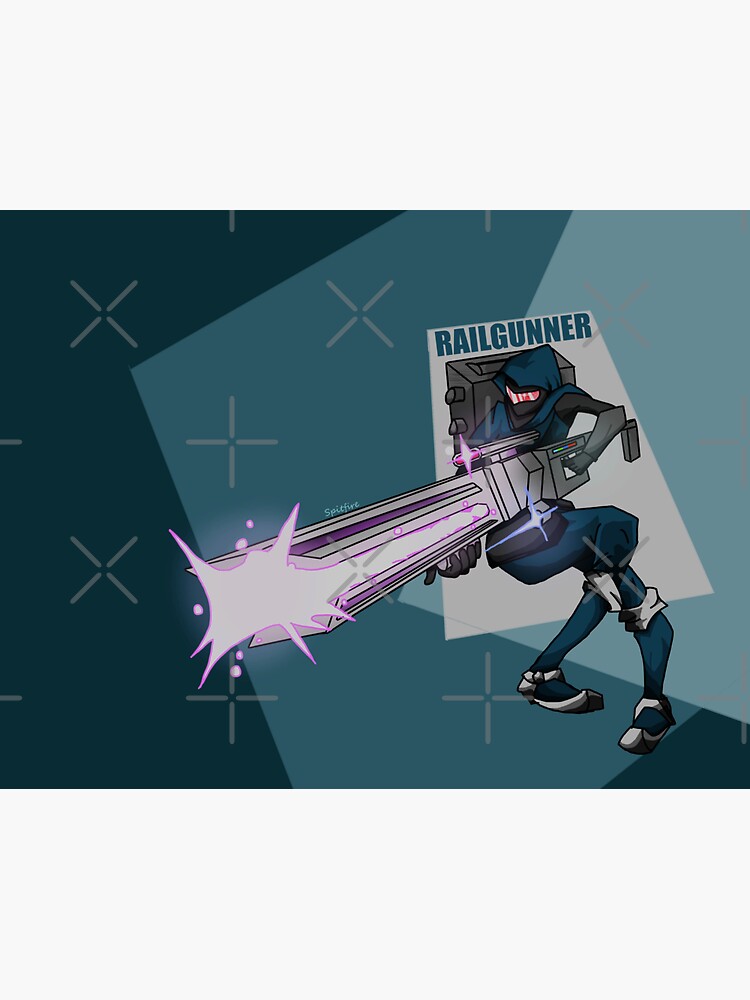 "Railgunner, Risk of Rain 2, Risk of Rain" Sticker for Sale by Sp1tfire ...