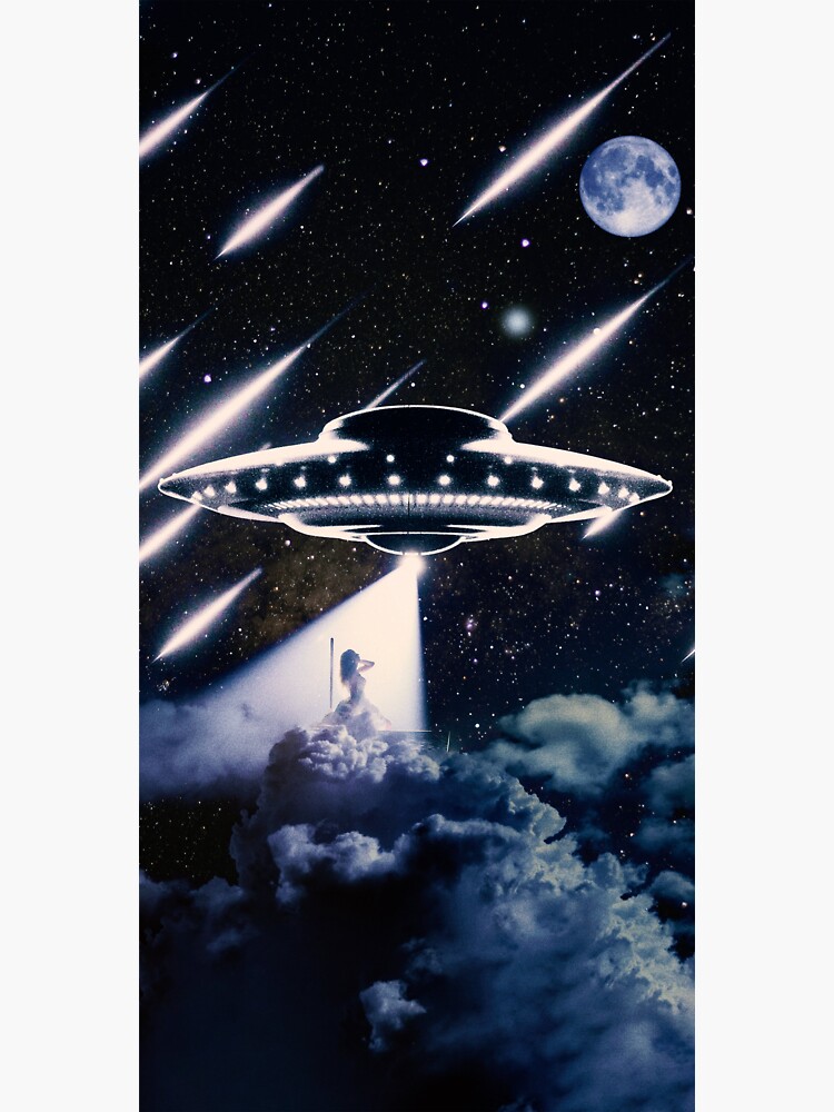 "beam me up" Sticker for Sale by Witchychelle | Redbubble