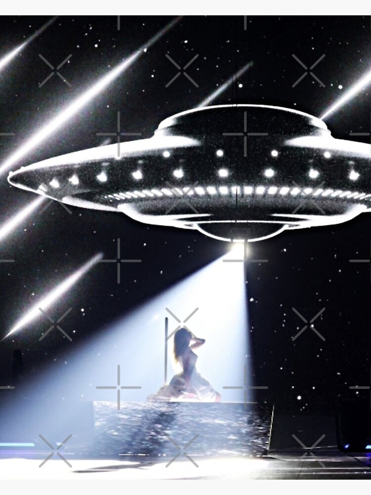 "Down bad ufo" Sticker for Sale by Your Fantasy | Redbubble