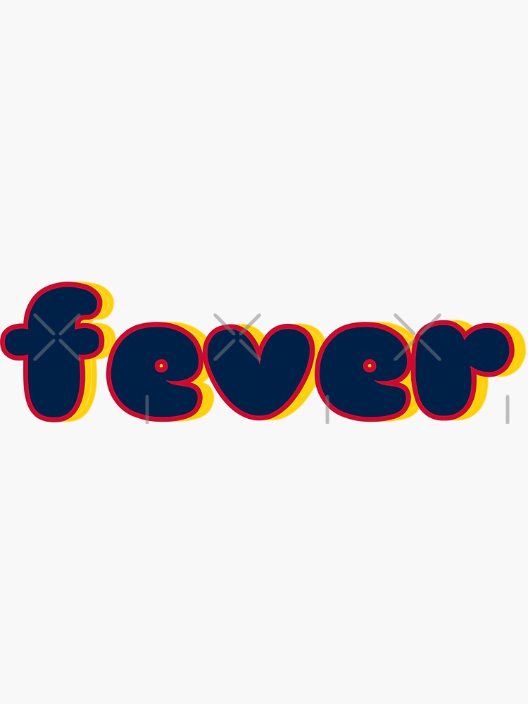 "Indiana Fever" Sticker for Sale by sammyy127 | Redbubble