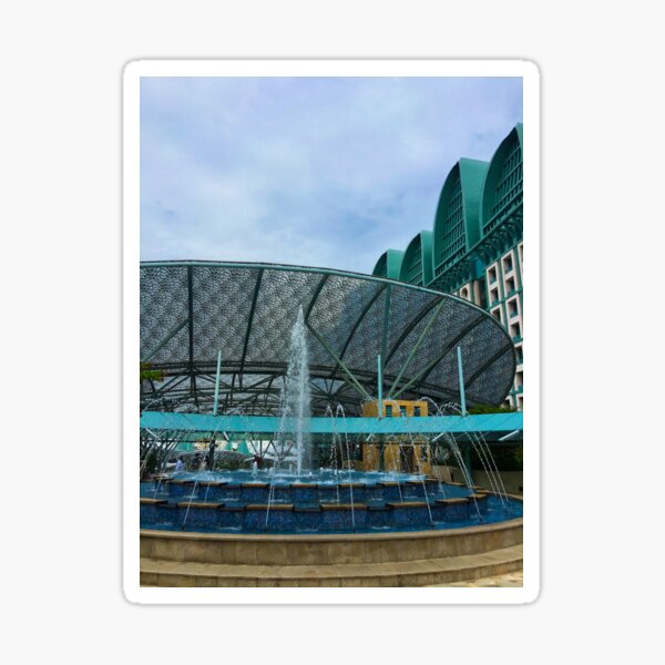 "Water Fountain" Sticker by urbanfragments | Redbubble