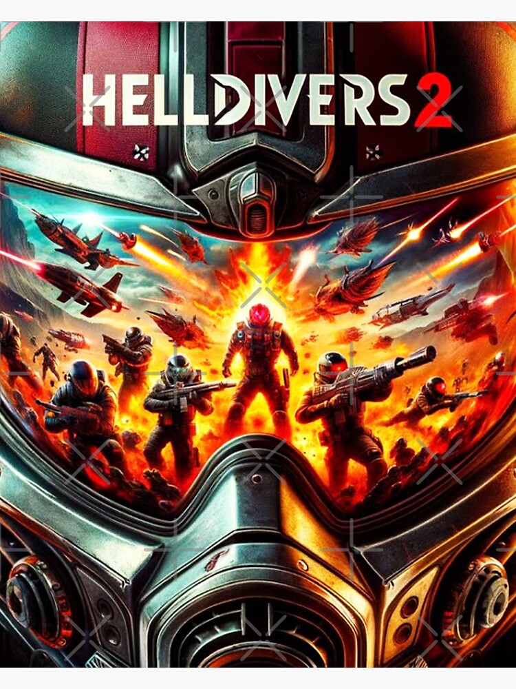 "helldivers 2 video game, helldivers II BOOOOOM" Sticker for Sale by SteveShop68 | Redbubble