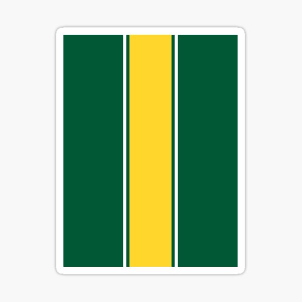 "Classic Racing livery" Sticker for Sale by PatternDesign01 | Redbubble