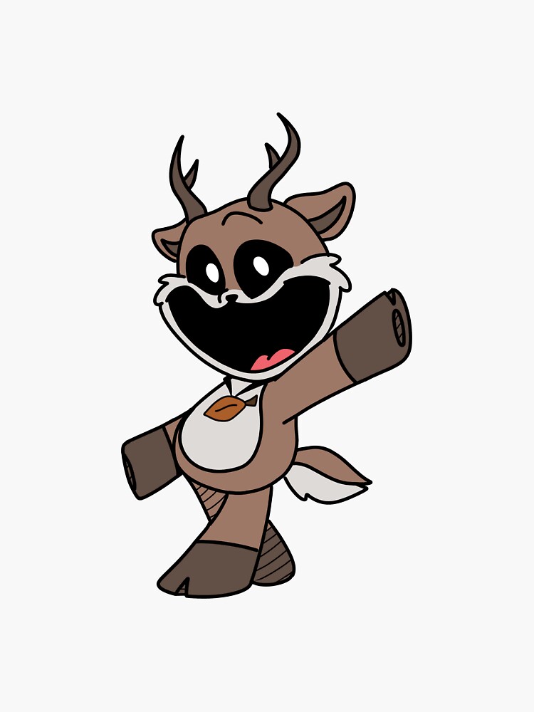 "Smiling critters oc" Sticker for Sale by TornadotheBee | Redbubble