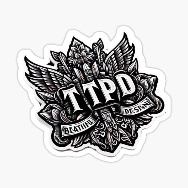 "Official TTPD Emblem Sticker Collection" Sticker for Sale by ...