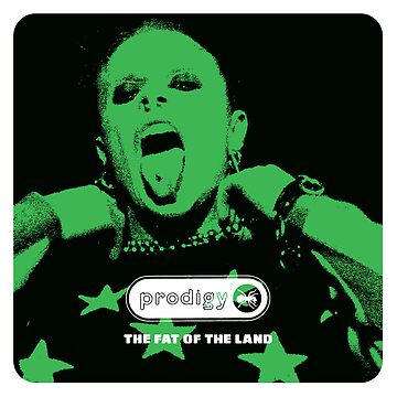 "PRODIGY - FRSTRTR - GREEN" Sticker for Sale by tsuchiman | Redbubble